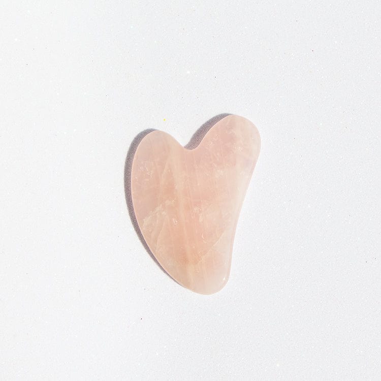 Pink Quartz Guasha Massage Tool | Native Essentials Skincare