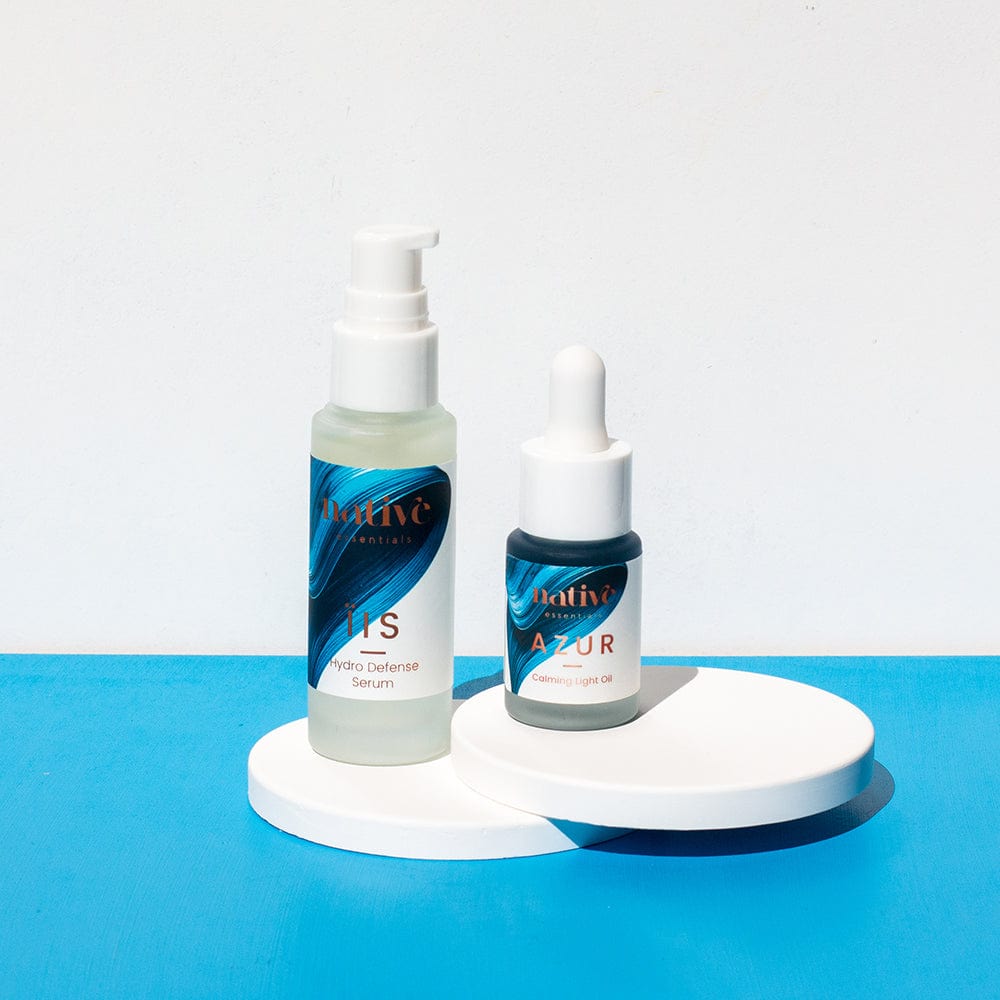 Hydrate + Soothe Set - Serum + Oil | Native Essentials Skincare
