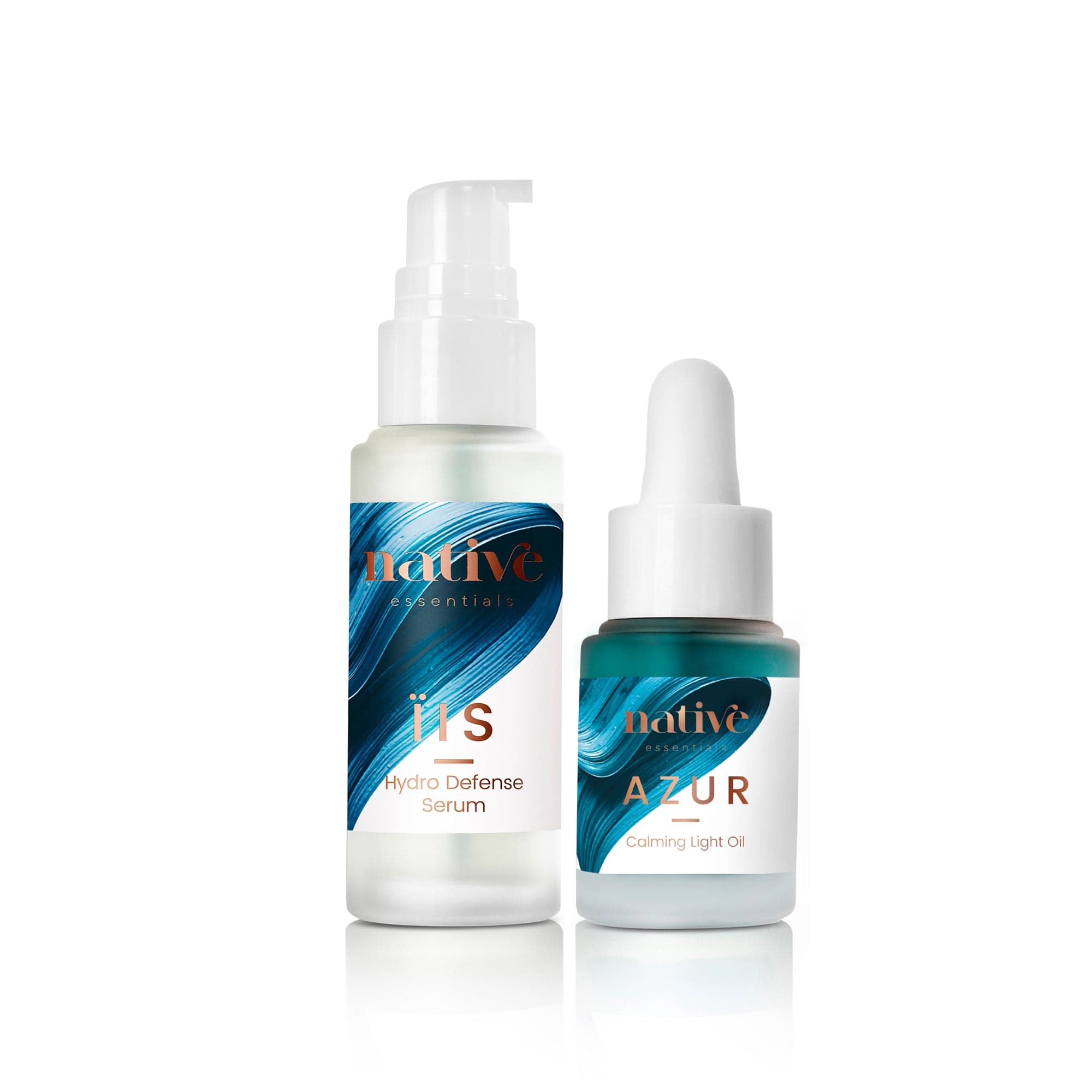 Hydrate + Soothe Set - Serum + Oil | Native Essentials Skincare