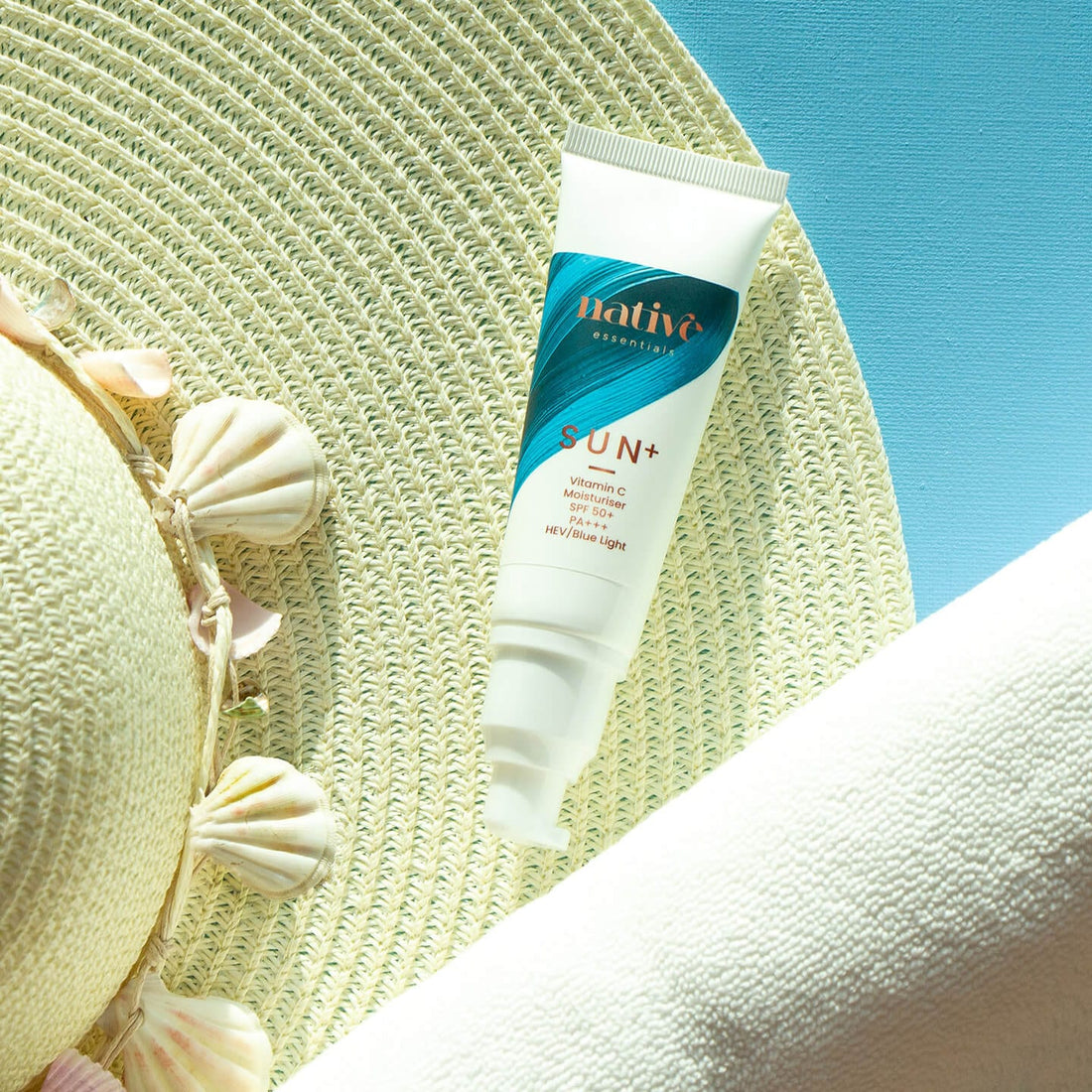 SUN+ Vitamin C SPF 50+ Moisturiser | Native Essentials Natural Skin Care