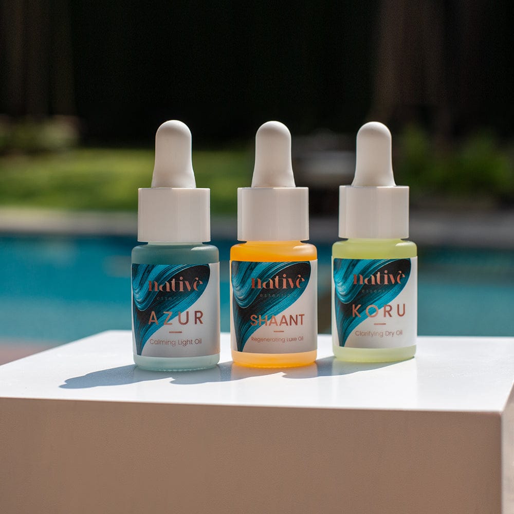 The Face Oil Collection | Native Essentials Skincare